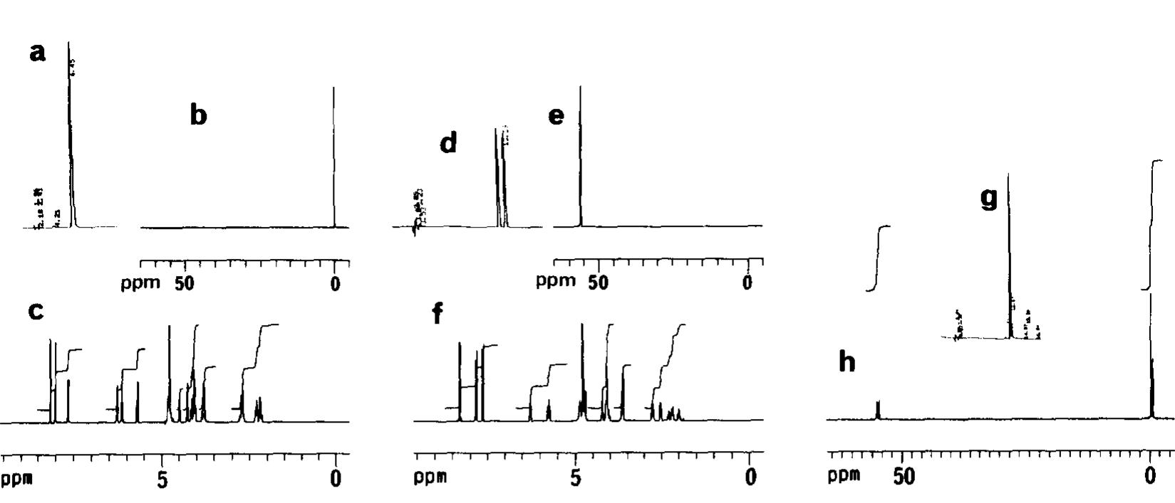 (a) reverse phase hplc profile na* d[apc], (b) ?'p nmr