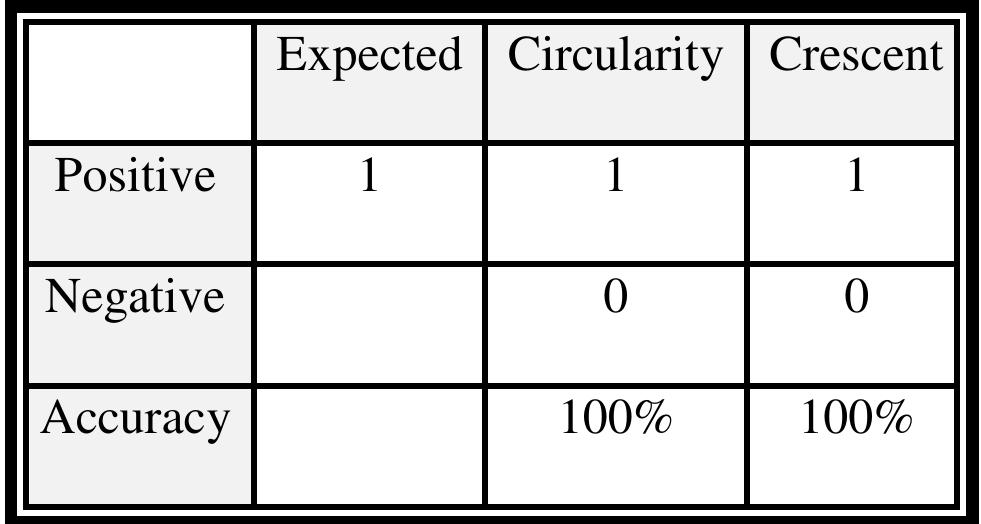 Table 25 - Sickle Blood Cell Detection Based on Image