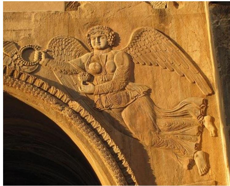 “the symbol of the invisible forces, the forces between the