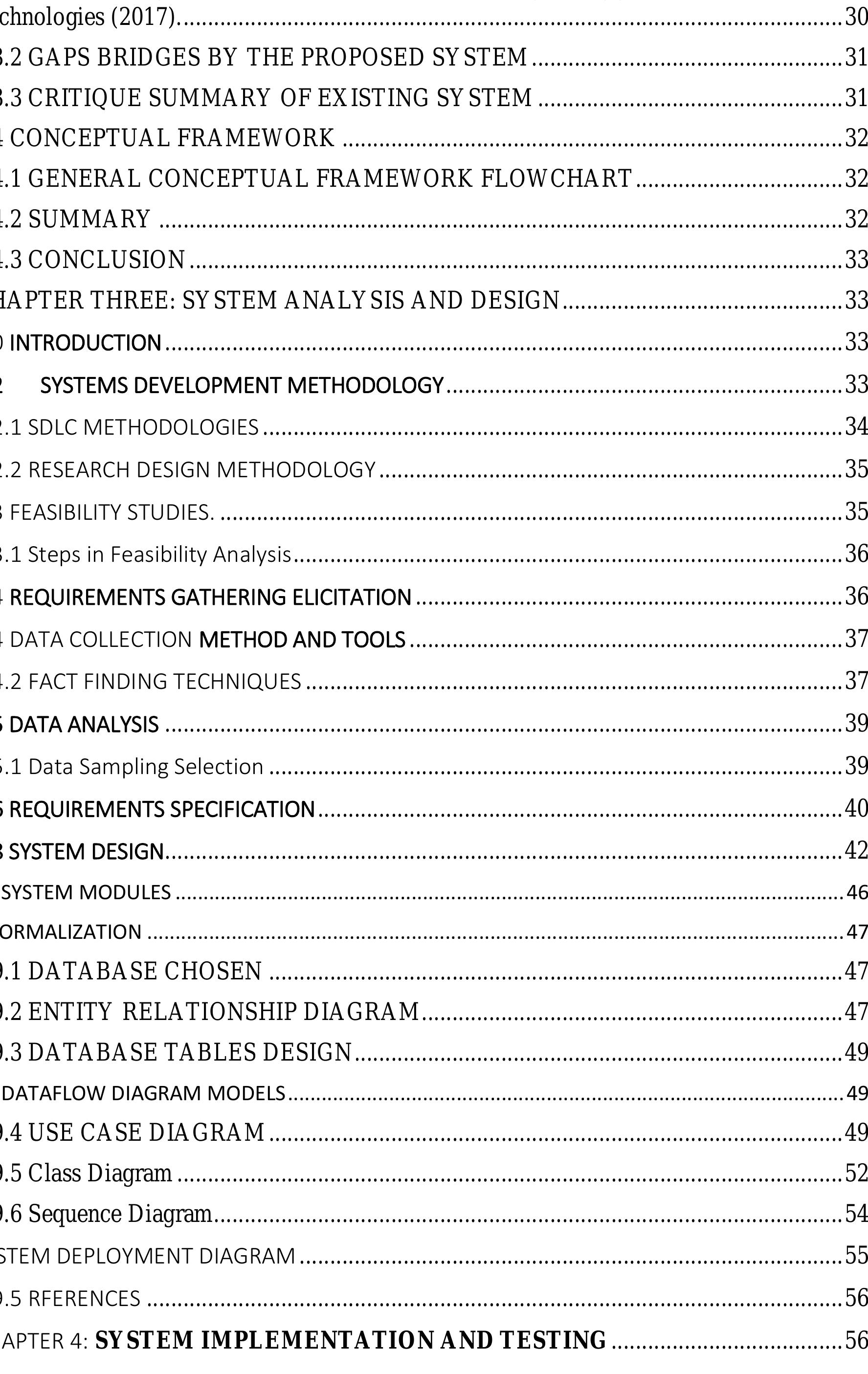 Table 2 - e-Gatepass Visitor Management System