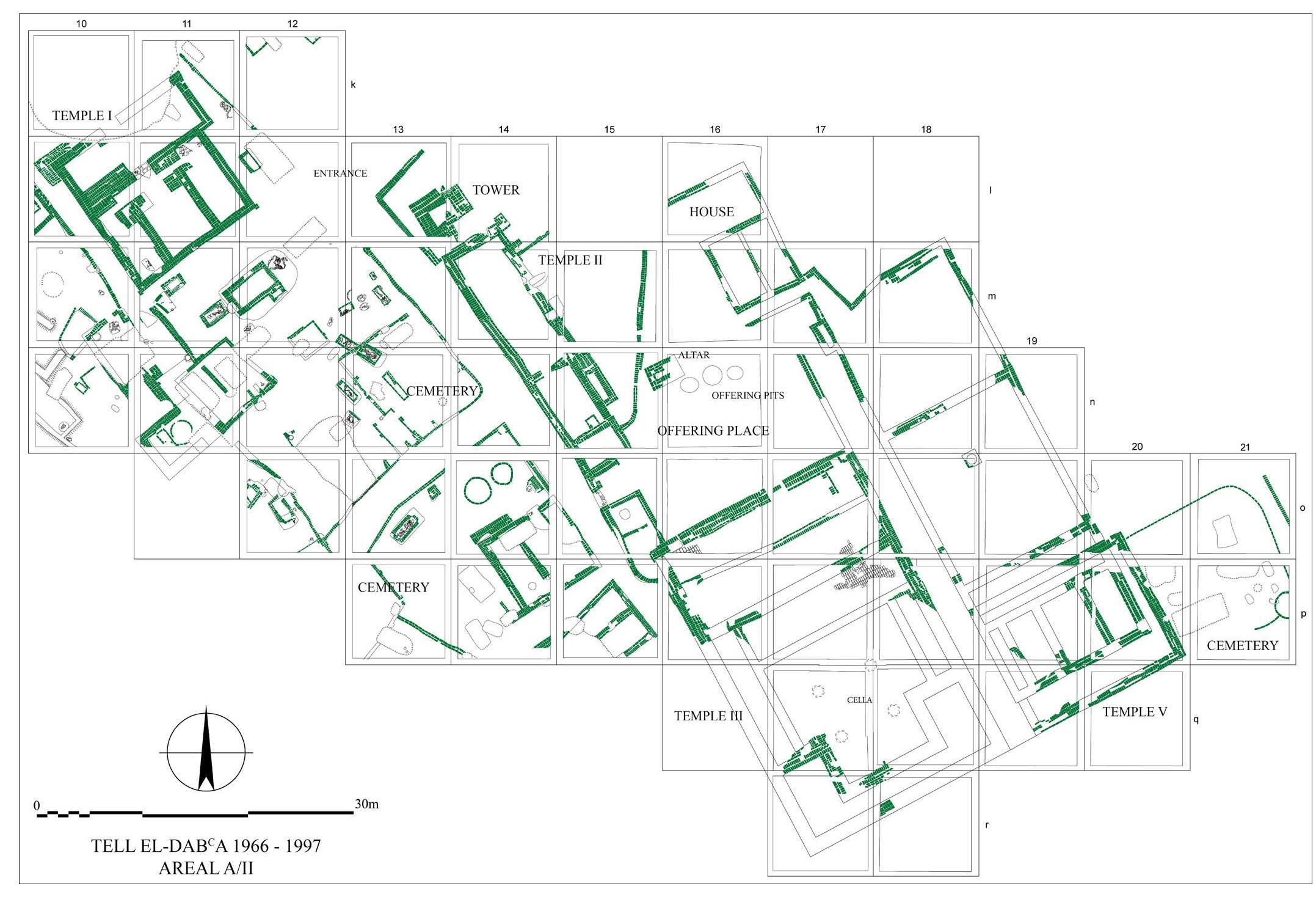 Sacred precinct in tell el-dab‘a in the time of phase e/3-2