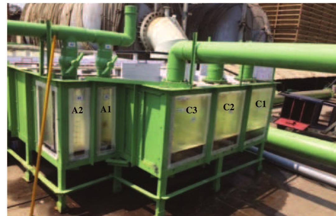 Hydraulic model setup of the pump intake with pump chamber