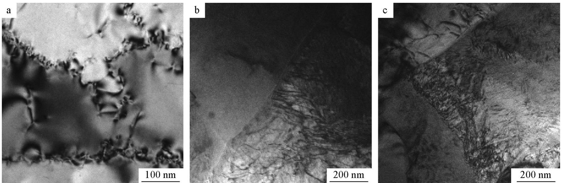 Stem images of joints for alloys with different zn contents: