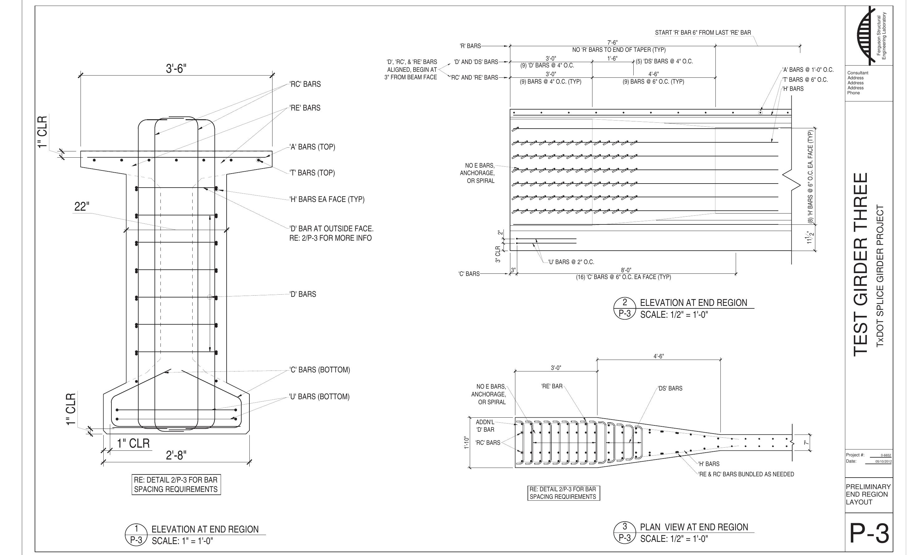 Figure 120 - Shear Behavior of Spliced Post-Tensioned