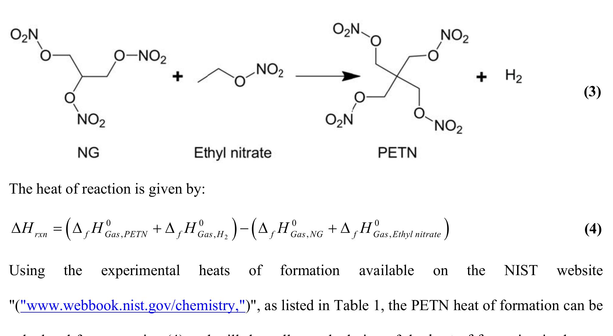 Using the isodesmic reaction approach shown in equation (3).
