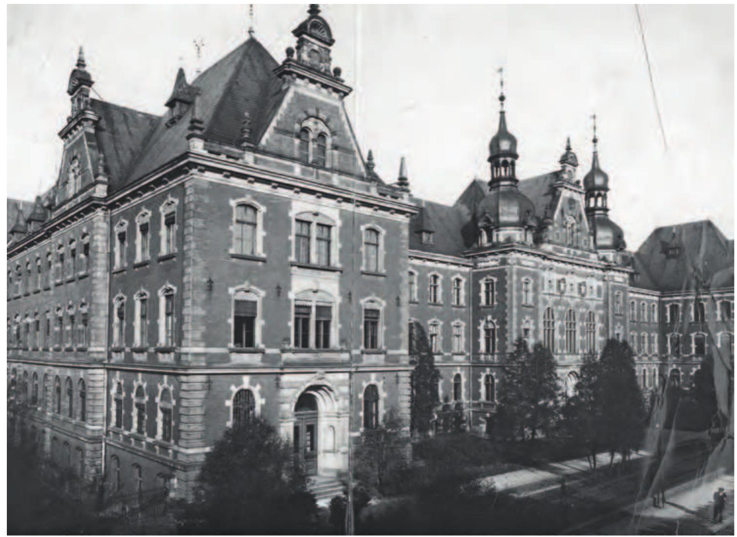 Main building of former prussian eastern railway