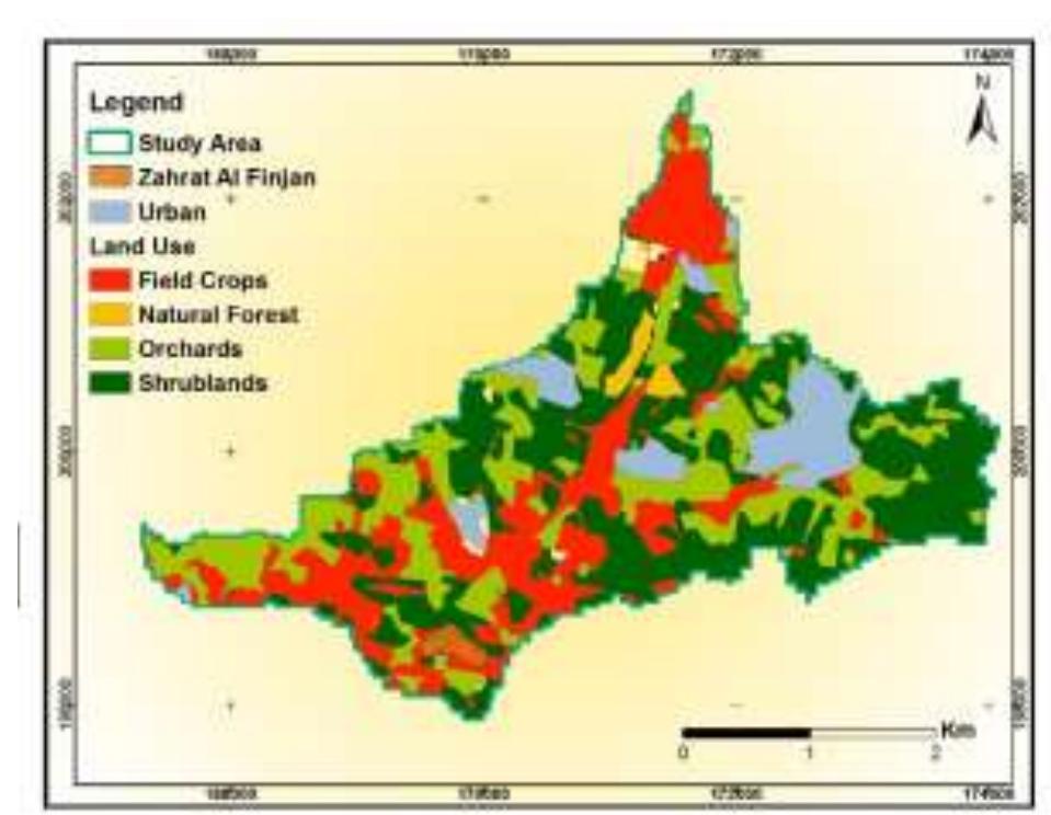 Map of land use\ land cover (geomolg, 2016) 3. observation
