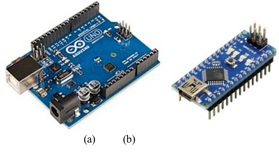 A Arduino Uno B Arduino Nano In Charge Of Processing The