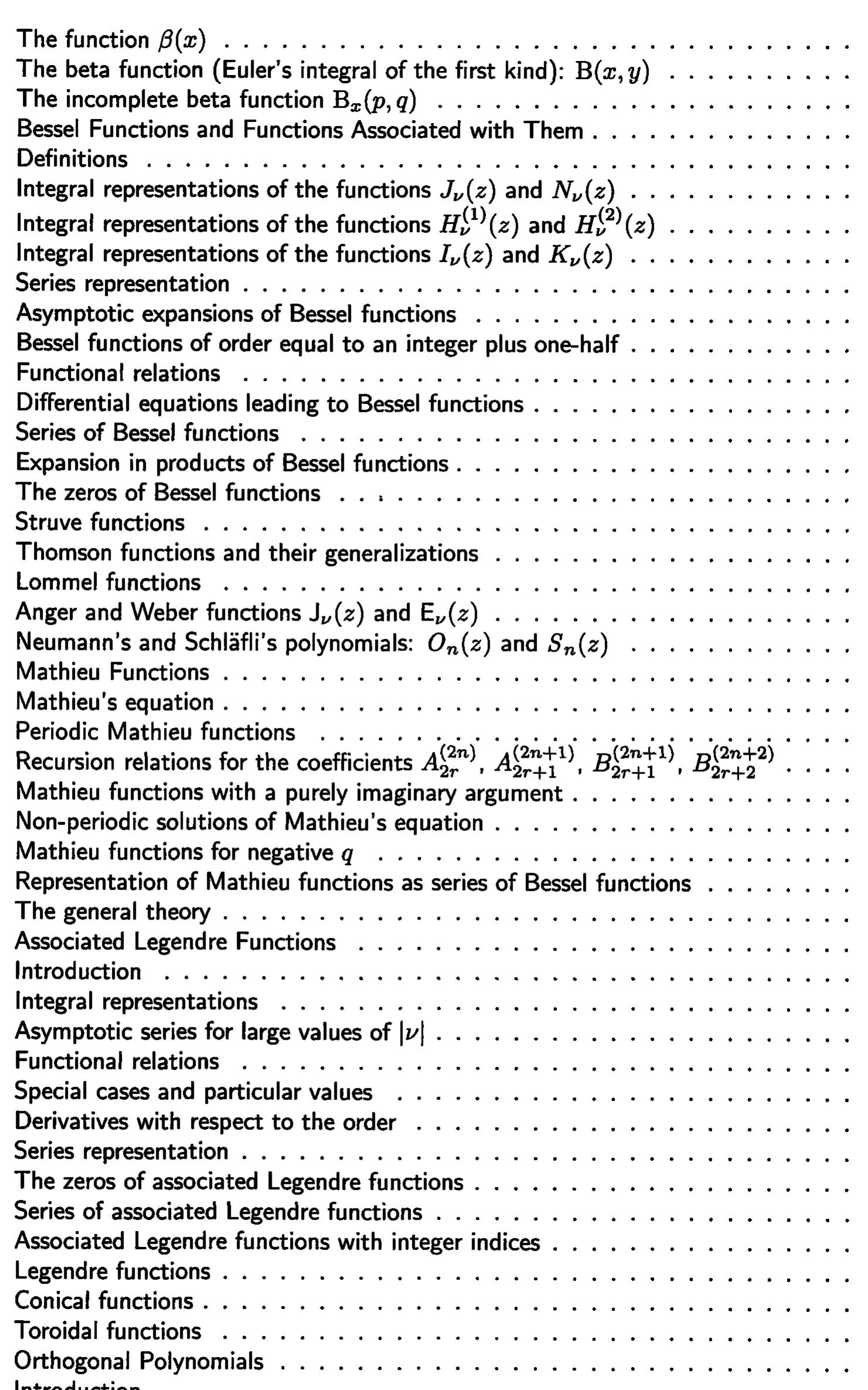 (PDF) Tables of Integrals, Series, and Products