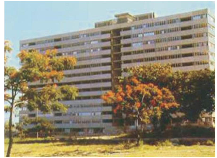A typical precast slab-column building. this type of