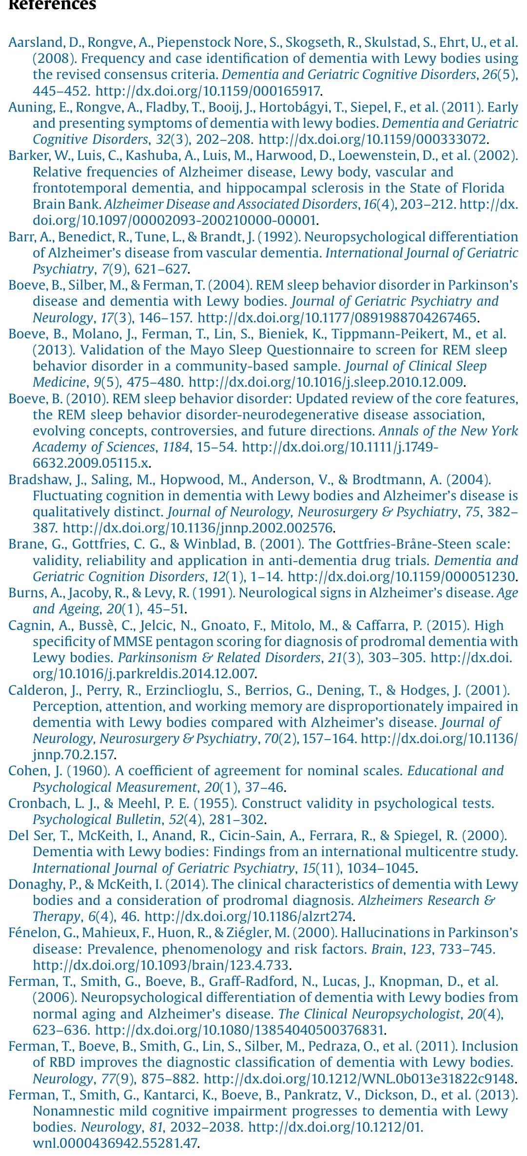 Table 6 - ALBA Screening Instrument (ASI): A brief screening