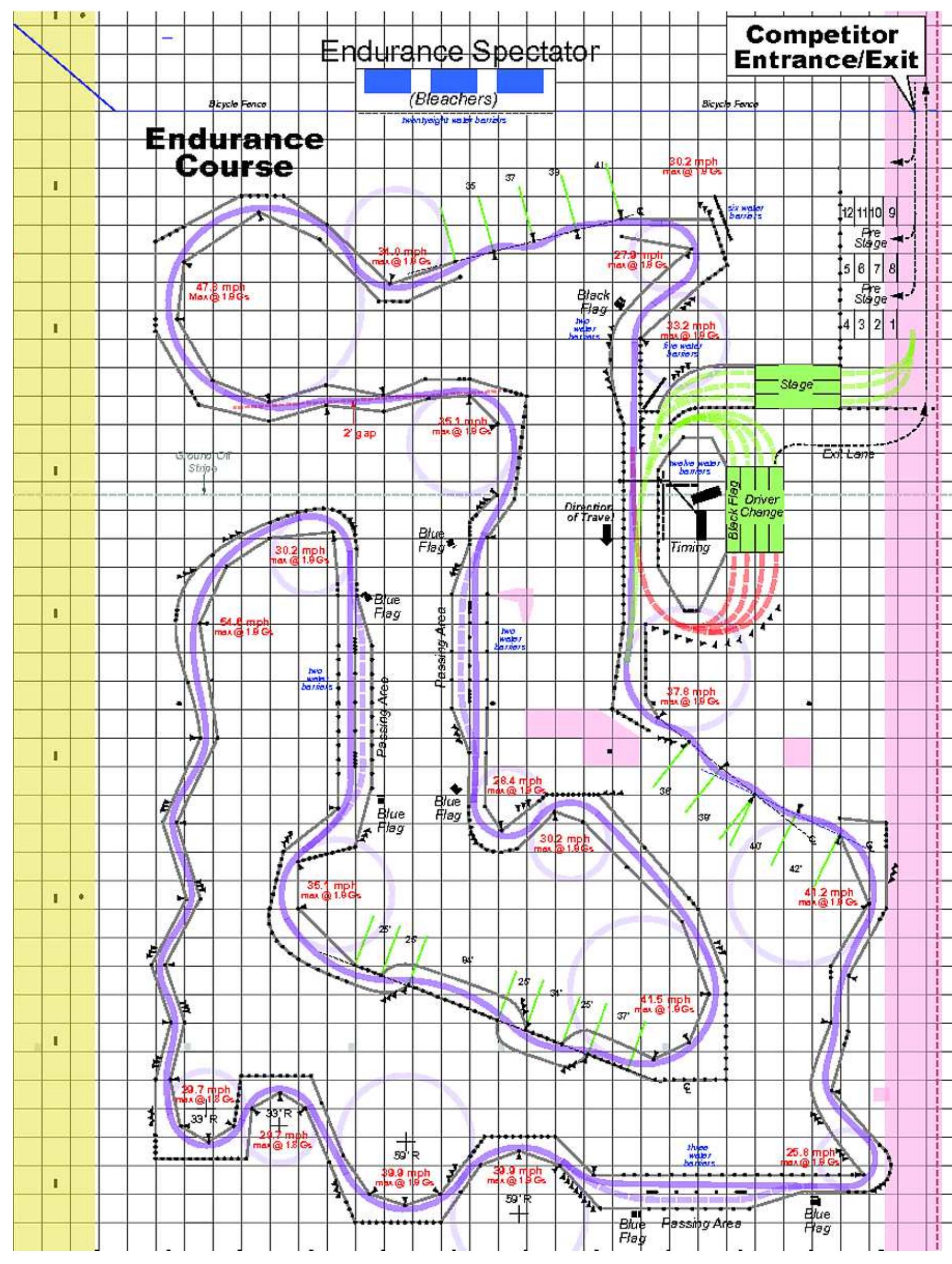 3: 2015 formula sae lincoln endurance course map