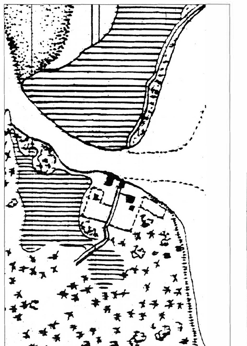 Detail from the 1850 bache and greenwall map of mobile bay,