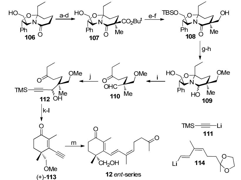 Ett scheme 13 reagents and conditions: (a). tbsci. (b).