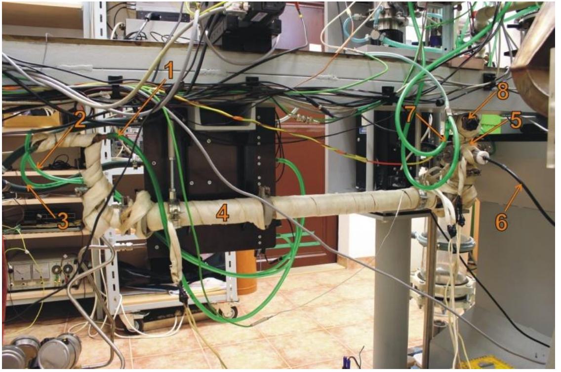 The chemical i reactor is shown in fig. 13. reactive gases,