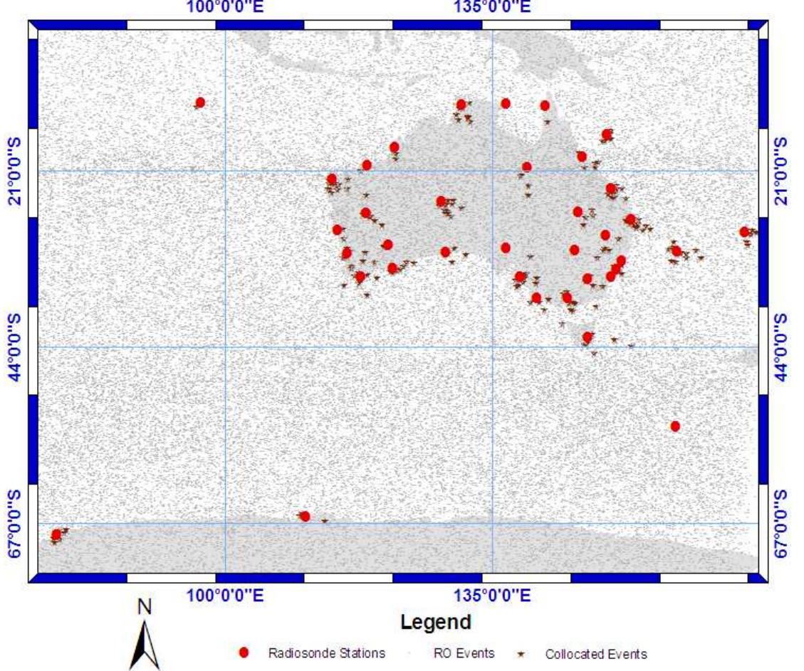A schematic map shows the location of the 35 radiosonde