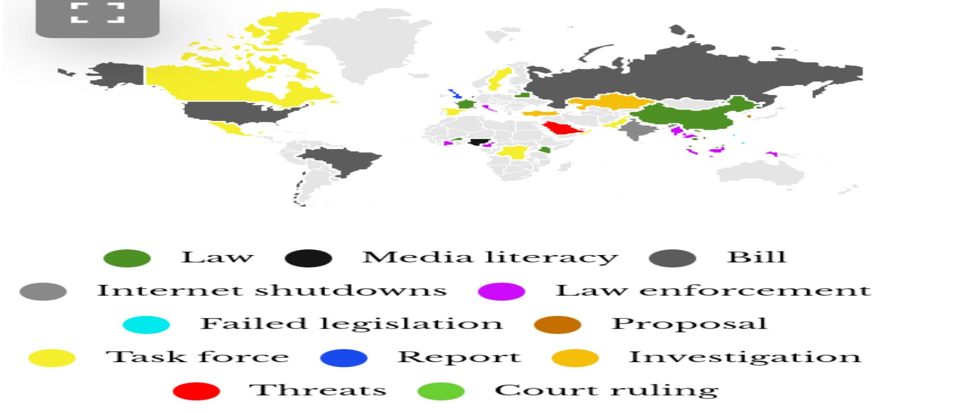 (figure 4: infographic map showing anti-misinformation