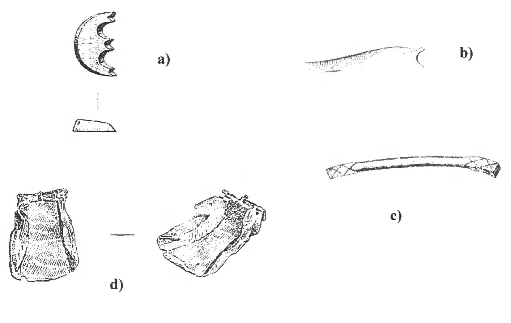 A) unid 1 (penn, 1957; fig 15.1), b) unid 2 (ibid; fig