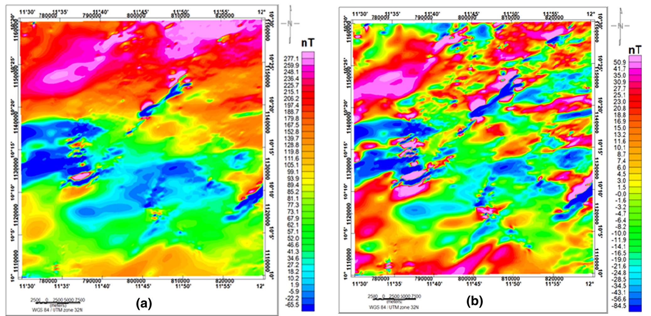 A reduction to the equator map of the taf map; b residual