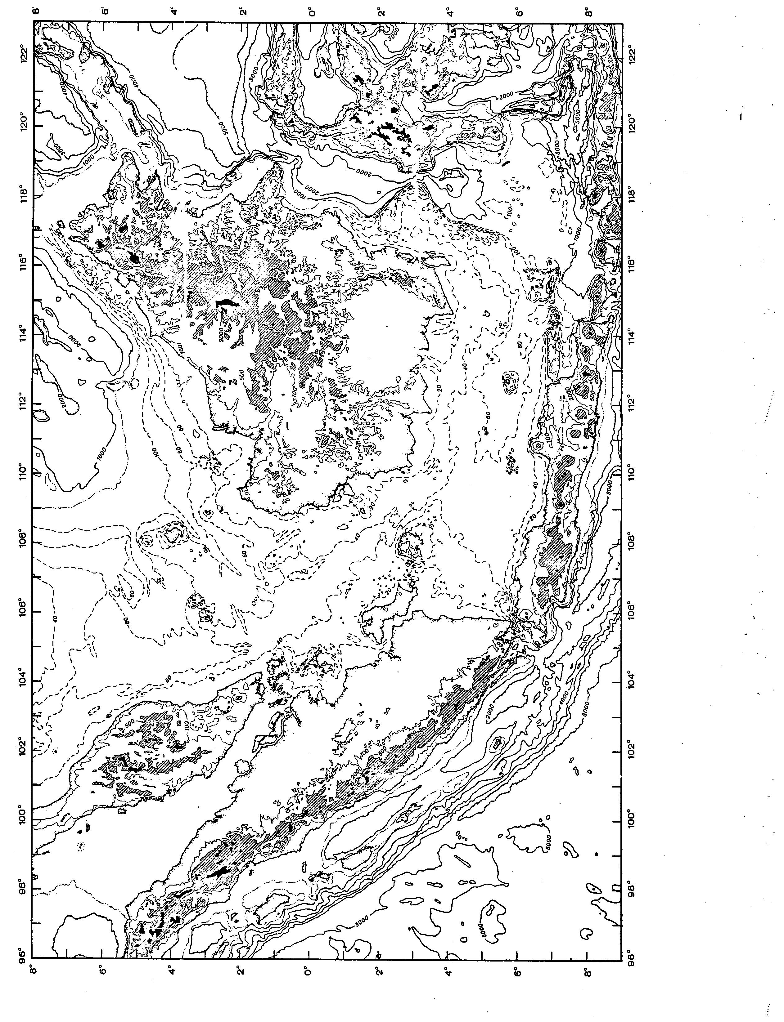 Figure 3 - Structural framework of the Sunda Shelf and