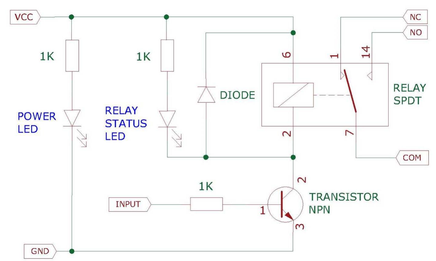 Schematic diagram of relay. fig. 4. schematic diagram of