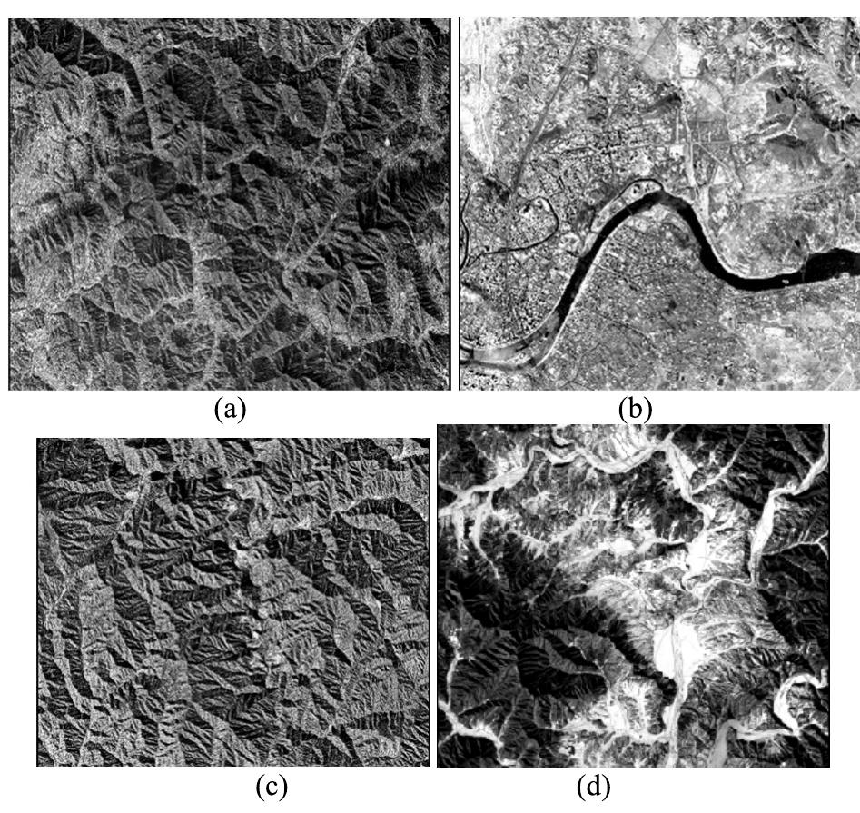 Examples of experimental areas. (a)(b) two complex areas,