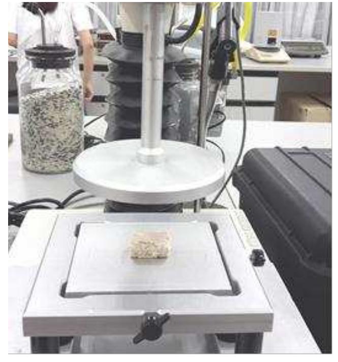 Texture analysis for determining the textural properties of