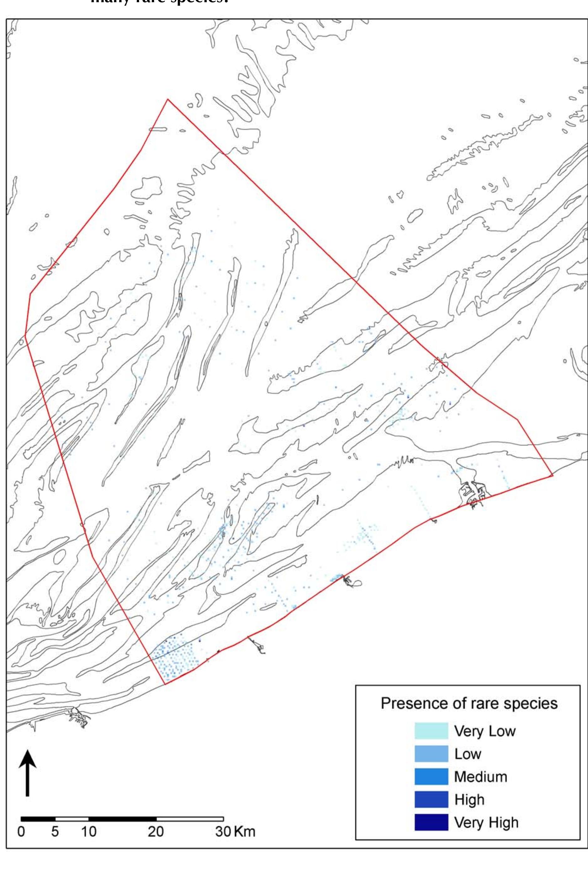 Figure 36 - A biological valuation map for the Belgian part
