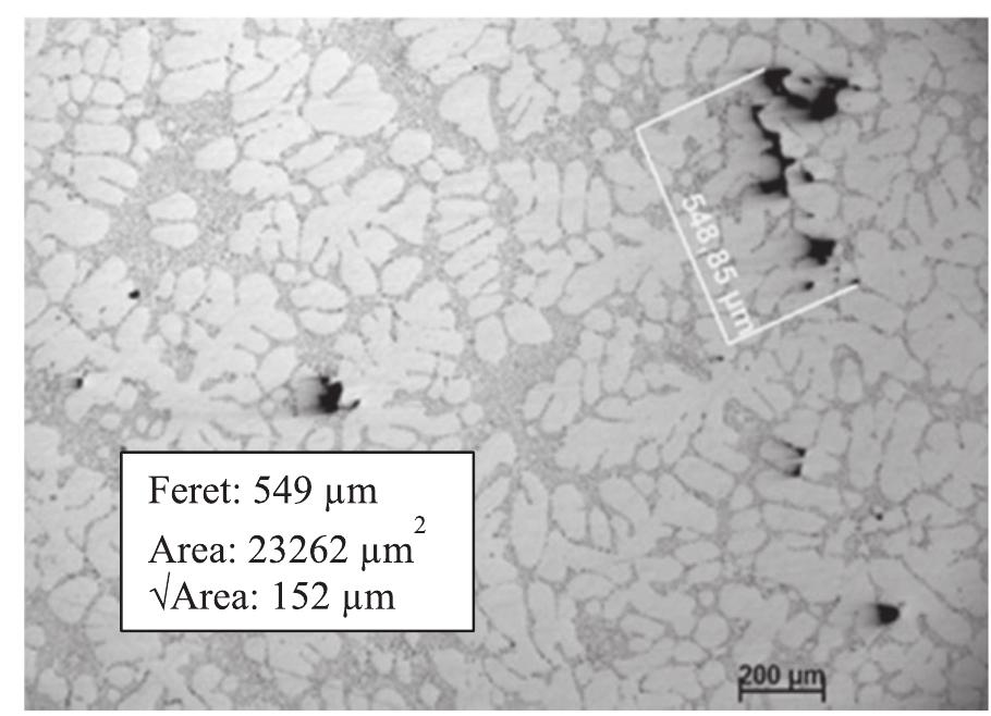 _ example of shrinkage porosity cluster the analysis of the