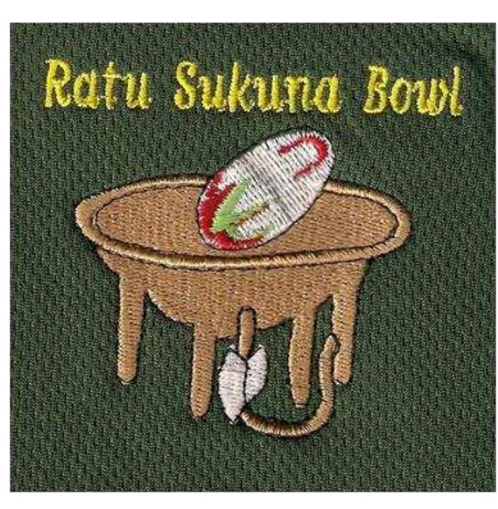 Polo-shirt logo: ratu sukuna bowl.