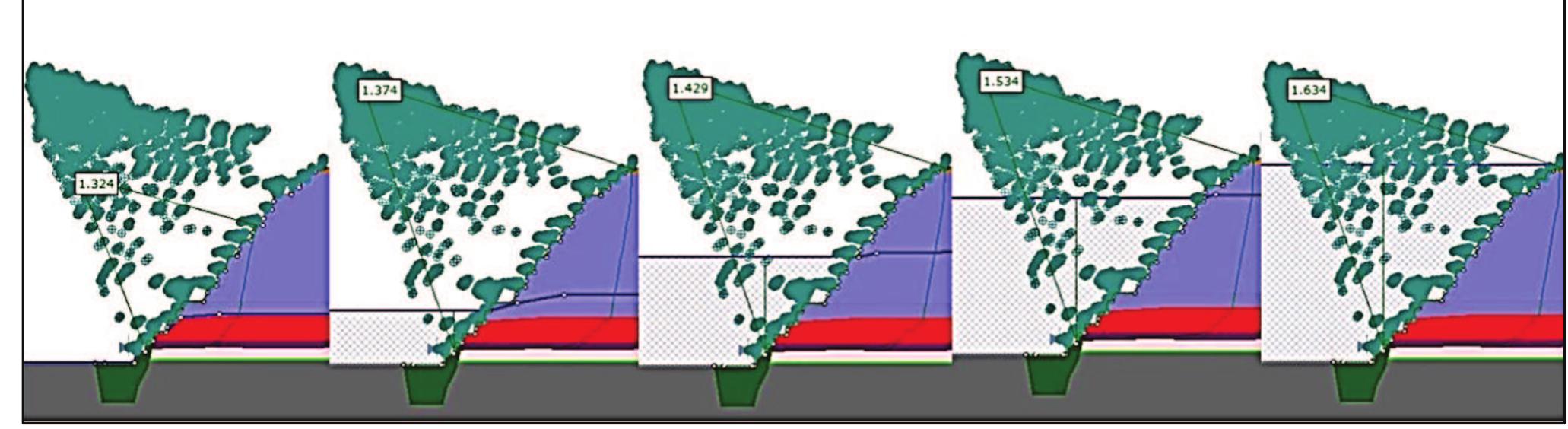 ) example of rocscience slide cross-sections showing