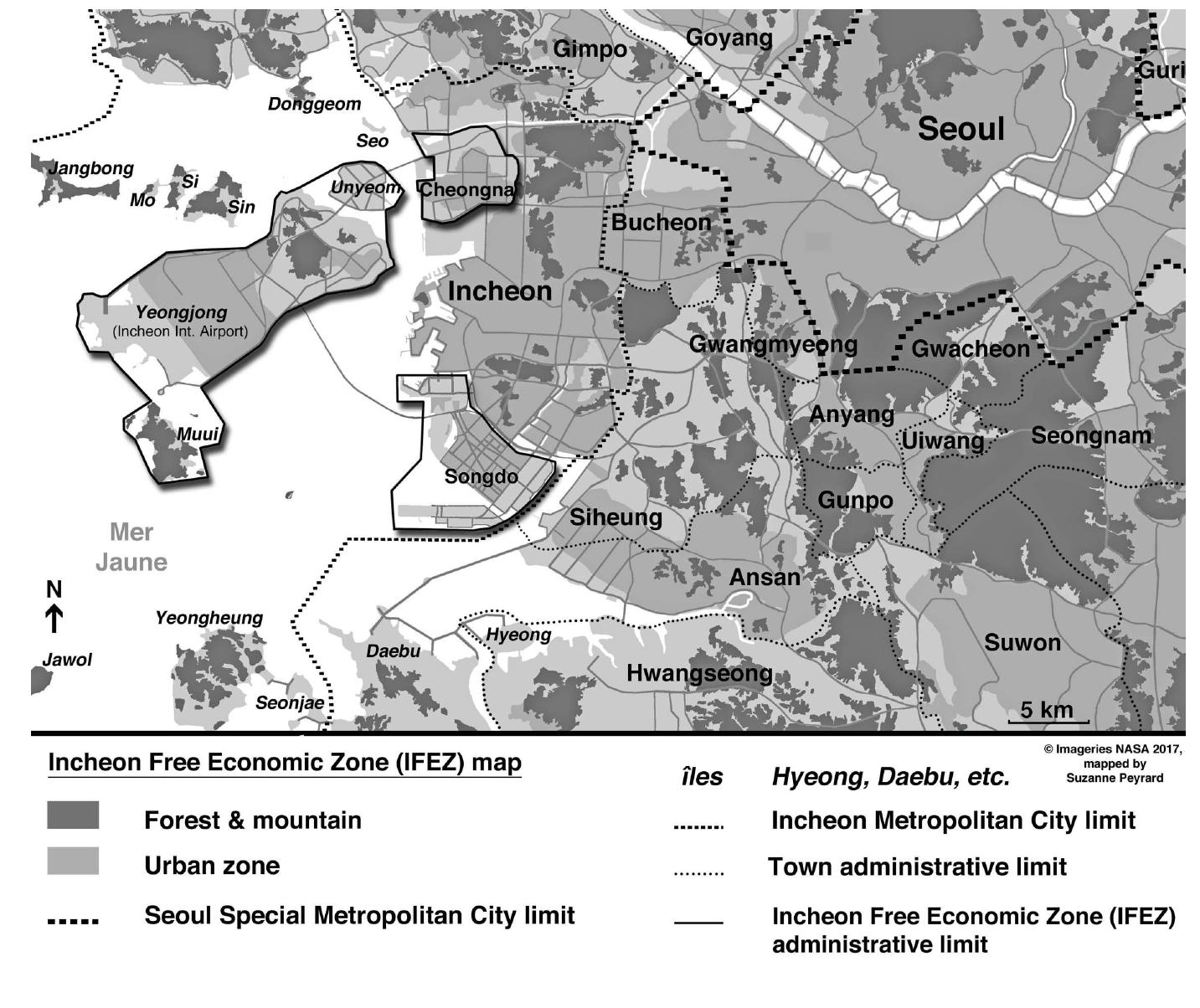 Master plan of songdo figure 1: map of ifez in the capital