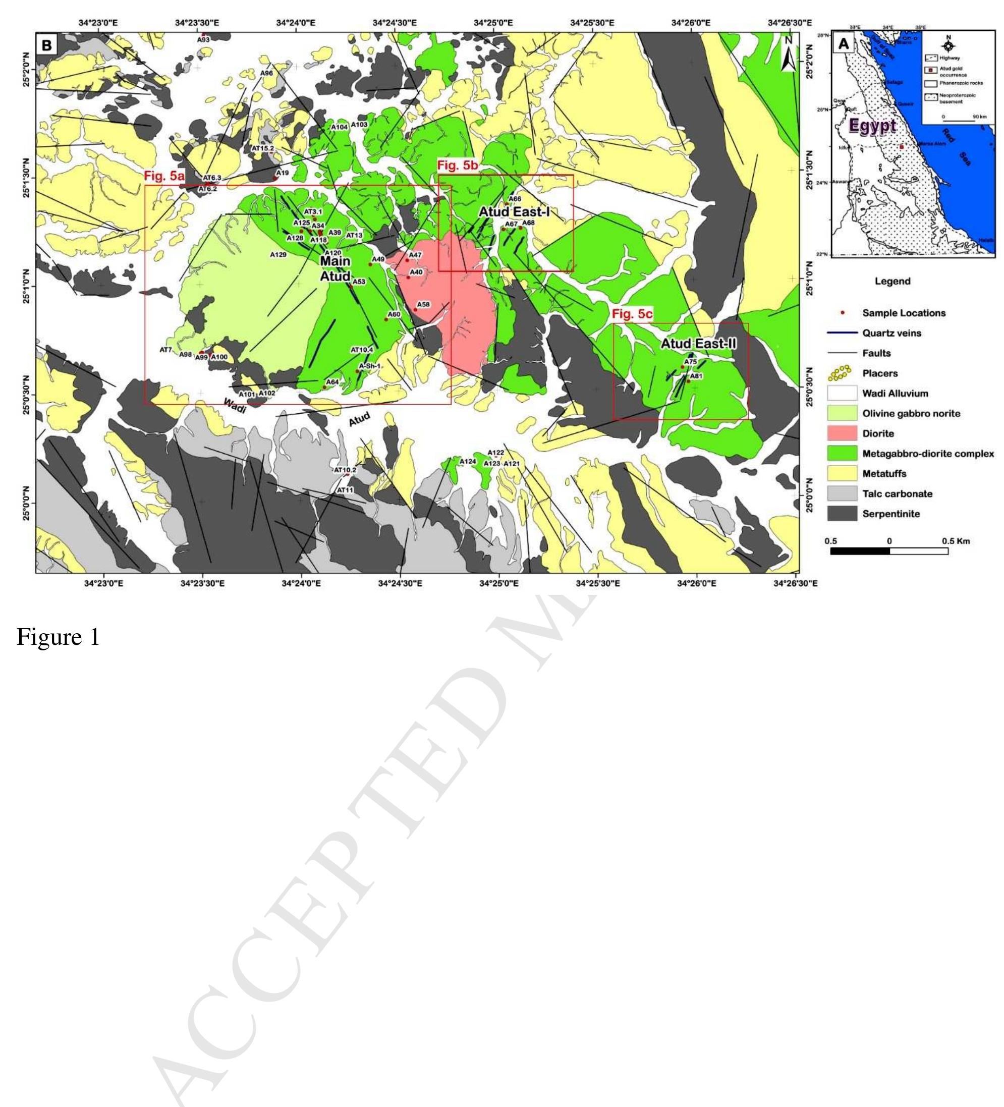 Figure 1 - REE geochemical characteristics and