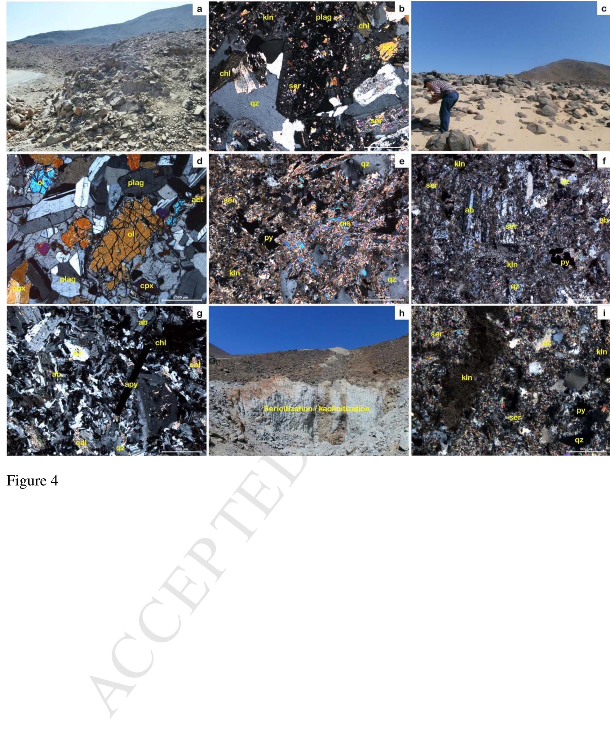 Figure 4 - REE geochemical characteristics and