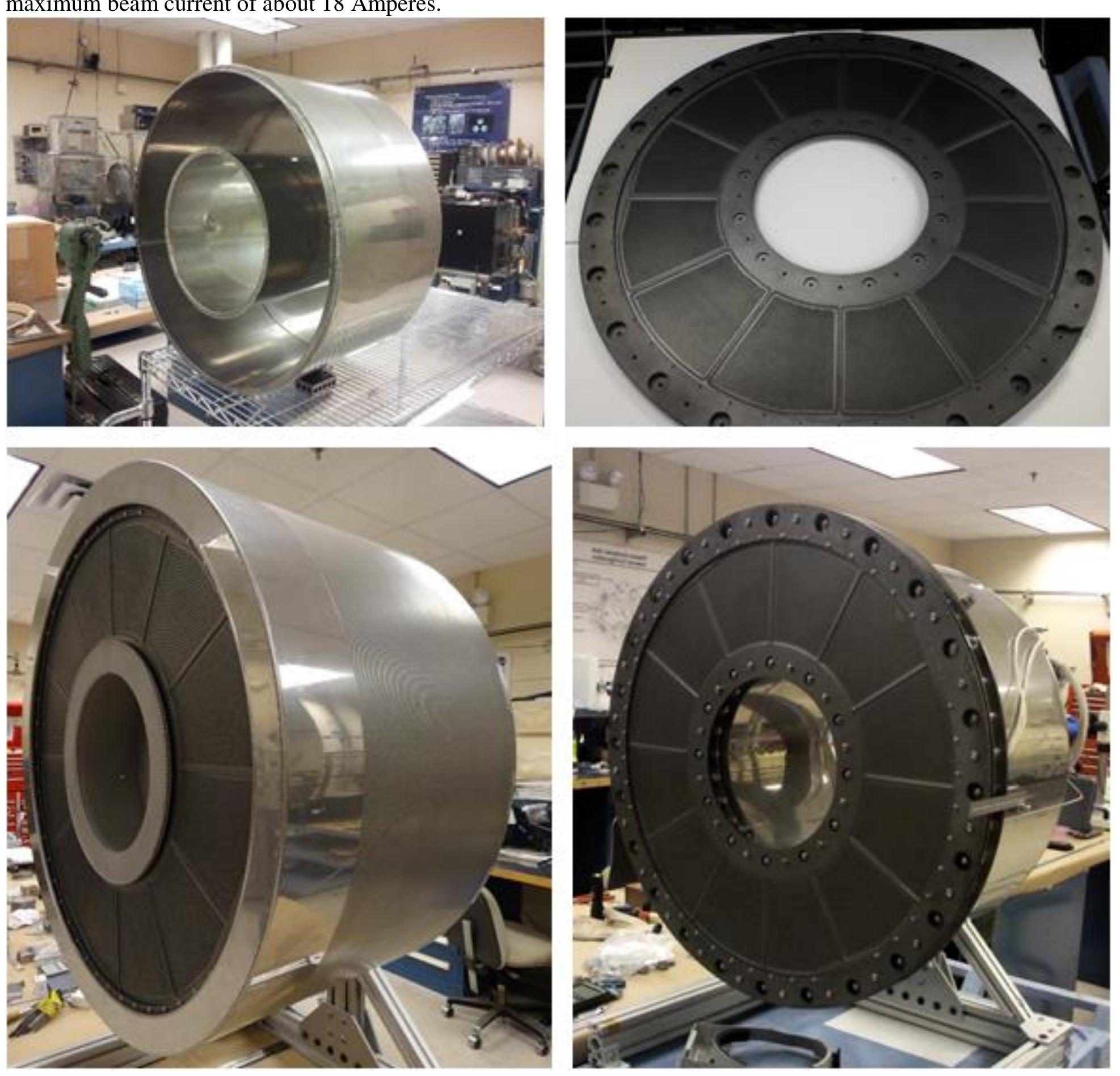 Images of gen2 (65 cm outer diameter) annular engine