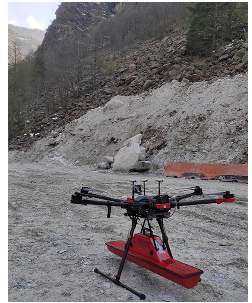 Cobra plug-in gpr model se-150 and dji© matrice 600pro