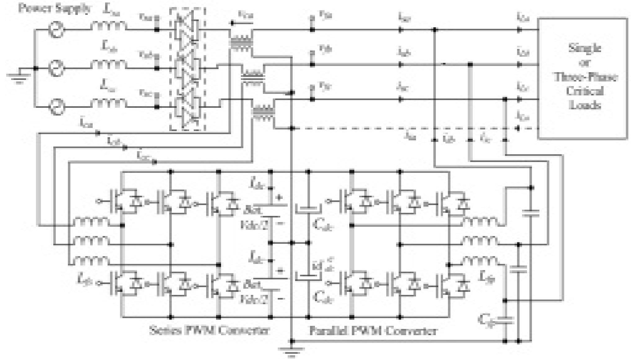 Line-interactive ups system topology. the topology of the