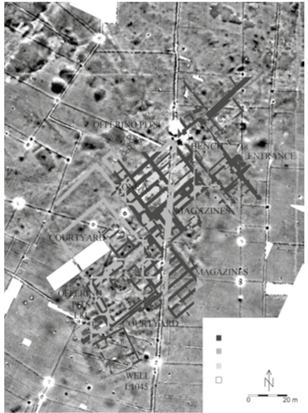 Figure 3 - from Archaeological and geophysical survey of