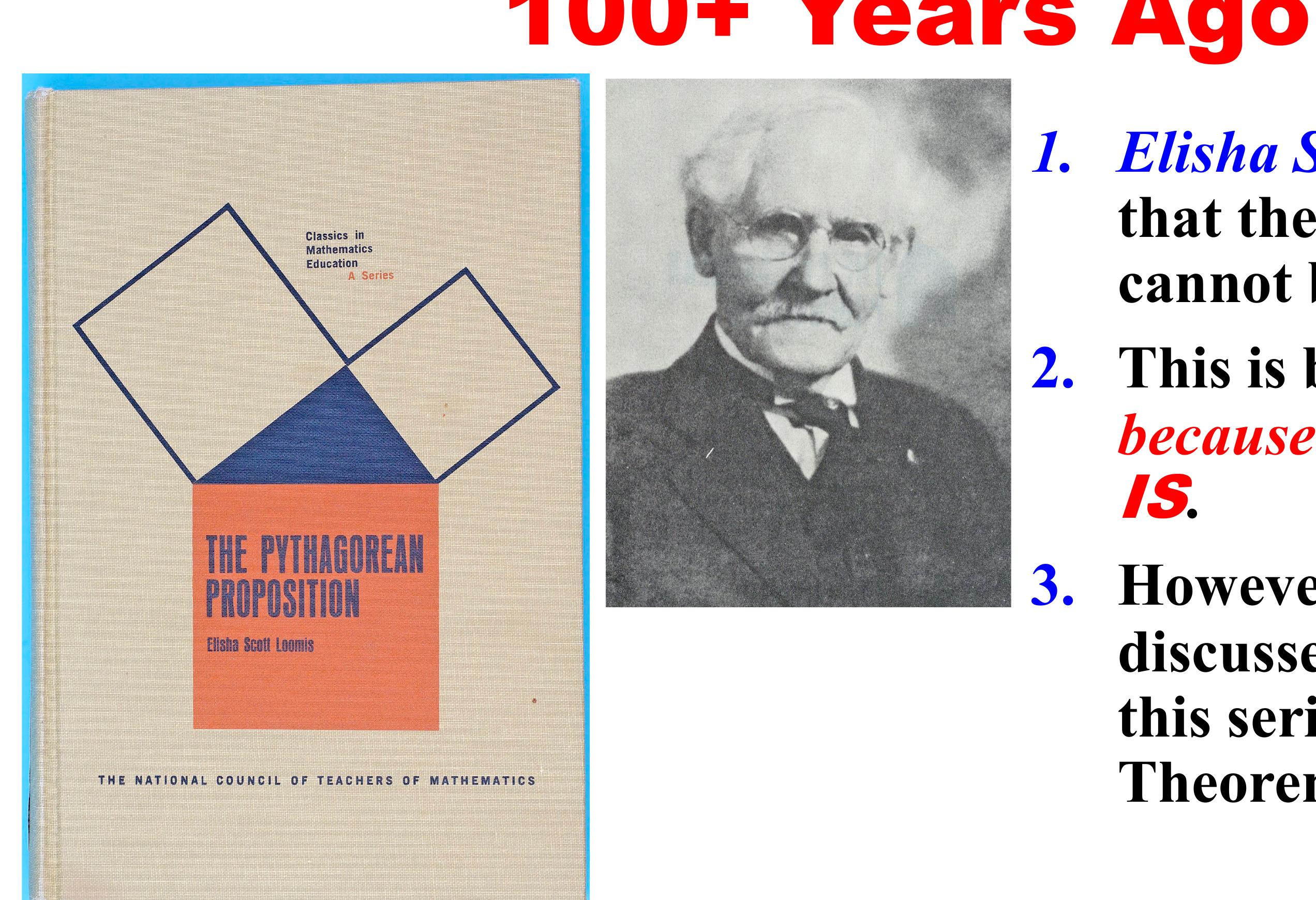 Figure 1 - The Pythagorean Theorem: III The Proof of Jackson