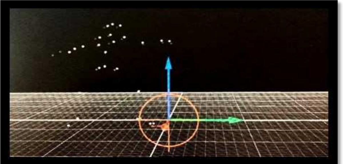 Visual representation of a motion-capture recording. source: