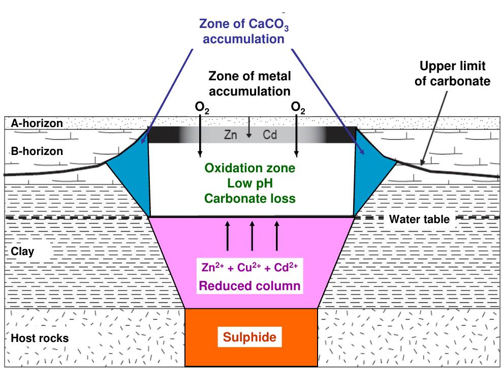 Redox model from hamilton (1998, 2000), modified after