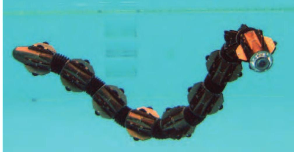 A photograph of the modular amphibious (capable both of