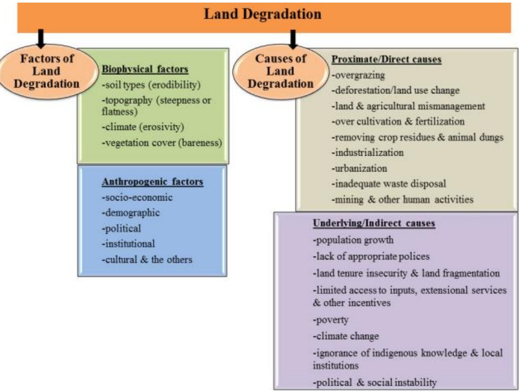 (PDF) Causes and Consequences of Land Degradation in Ethiopia: A Review