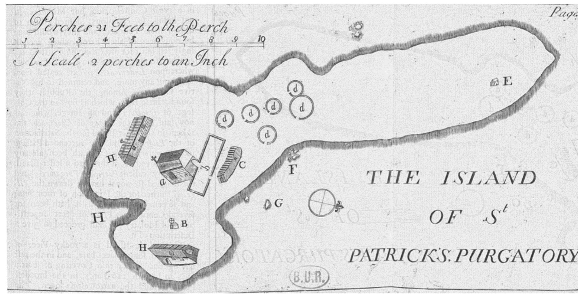 Picture #2: the general physical layout of the island is