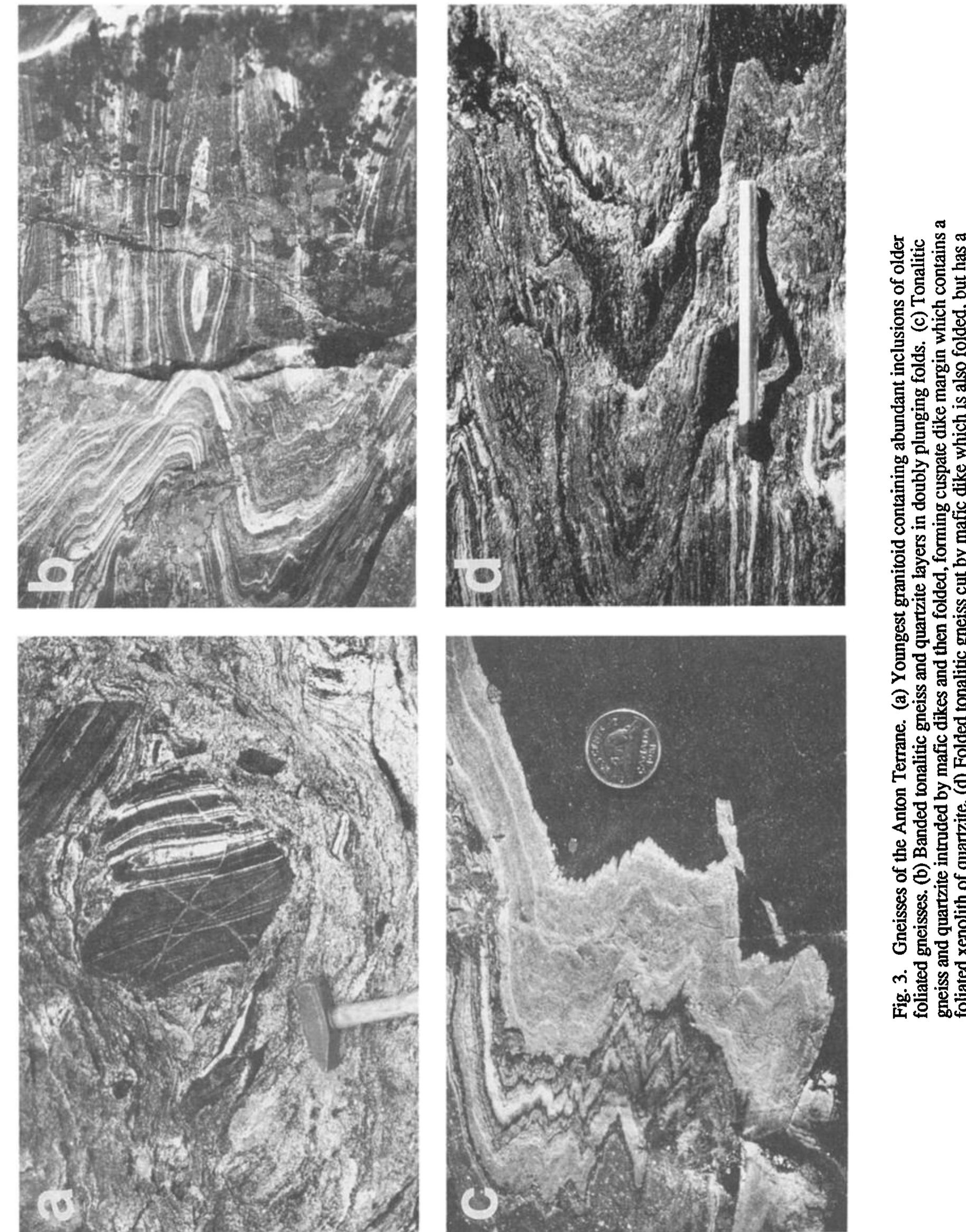 Figure 3 - Structural development of an Archean Orogen,