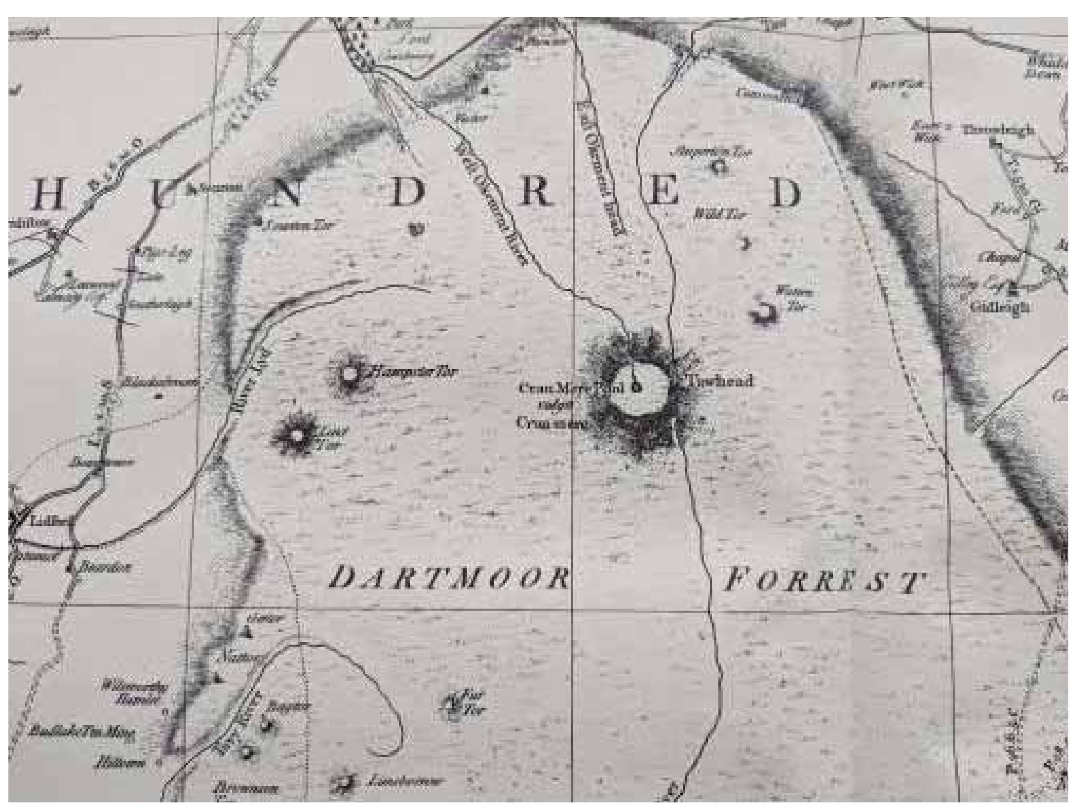 Benjamin donn’s map of devonshire 1765.