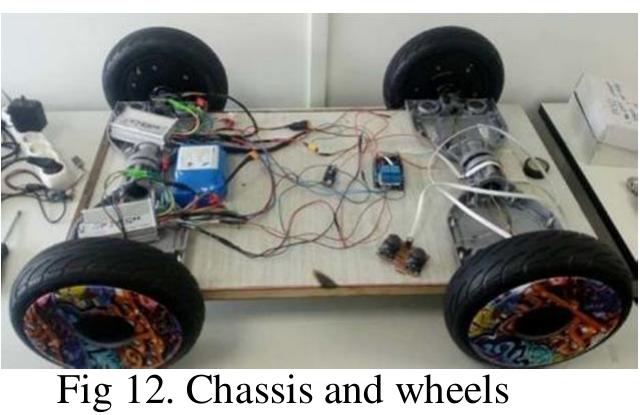 The chassis is the framework or structure of the robot,