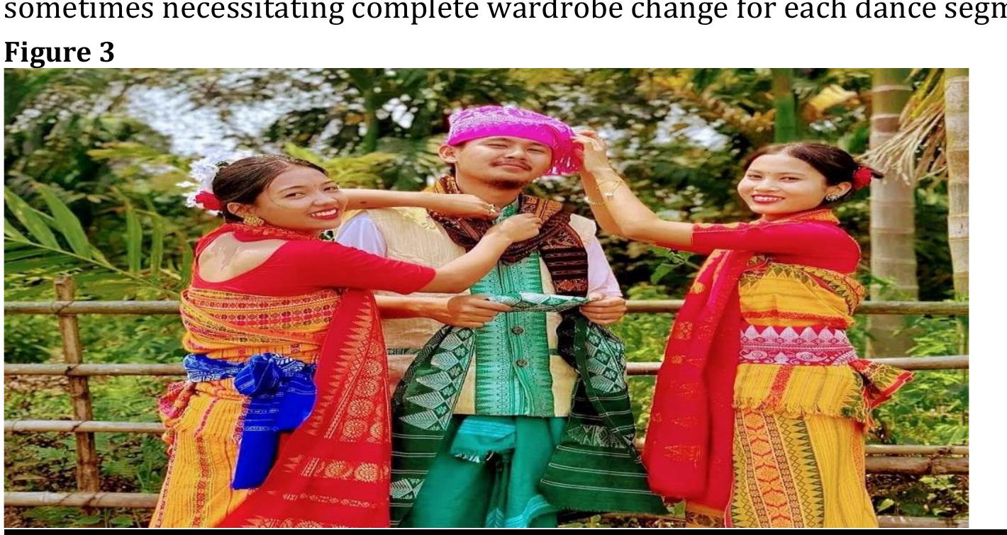 Bodo male and female with traditional dress source field