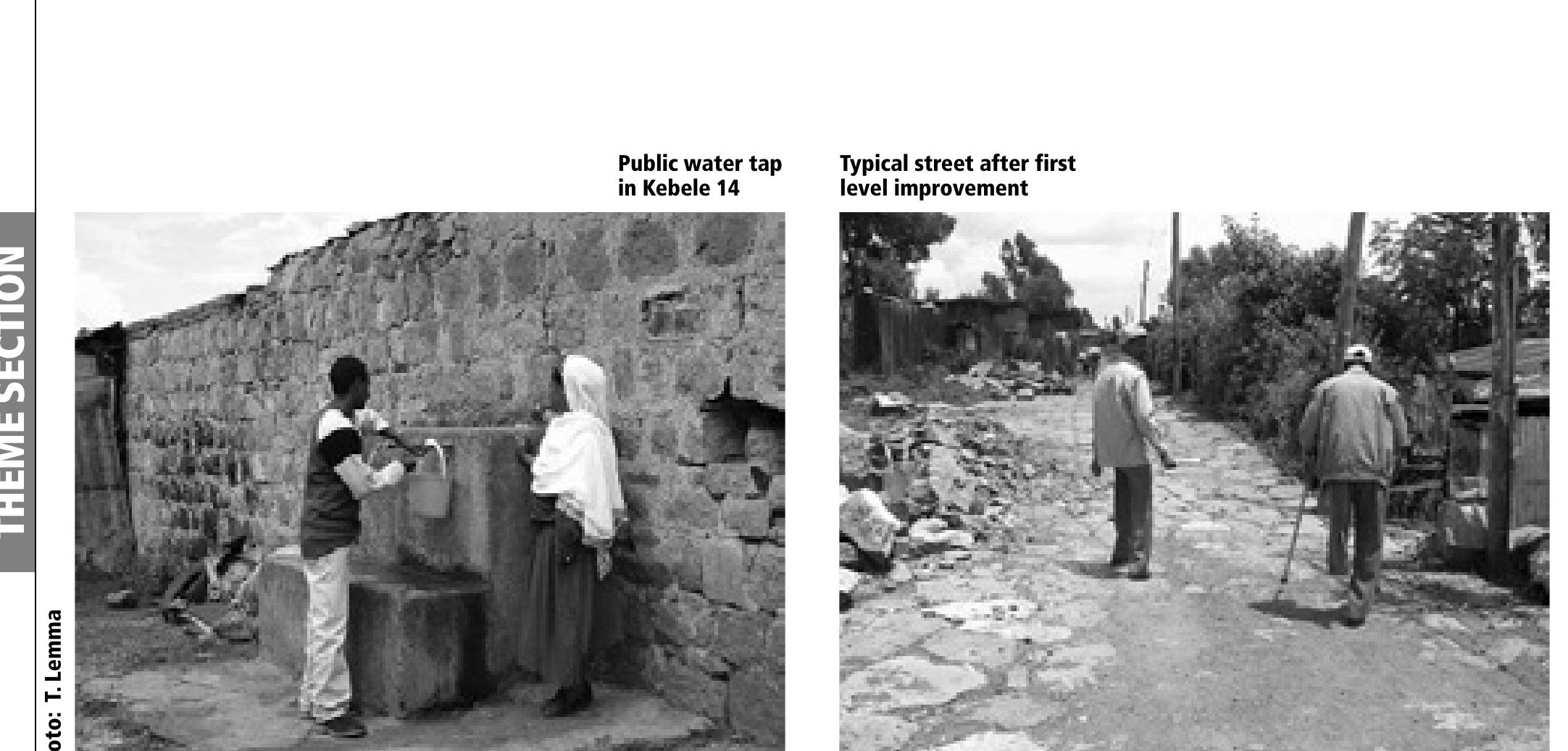 Examples of slums delineated by t. lemma on a quickbird