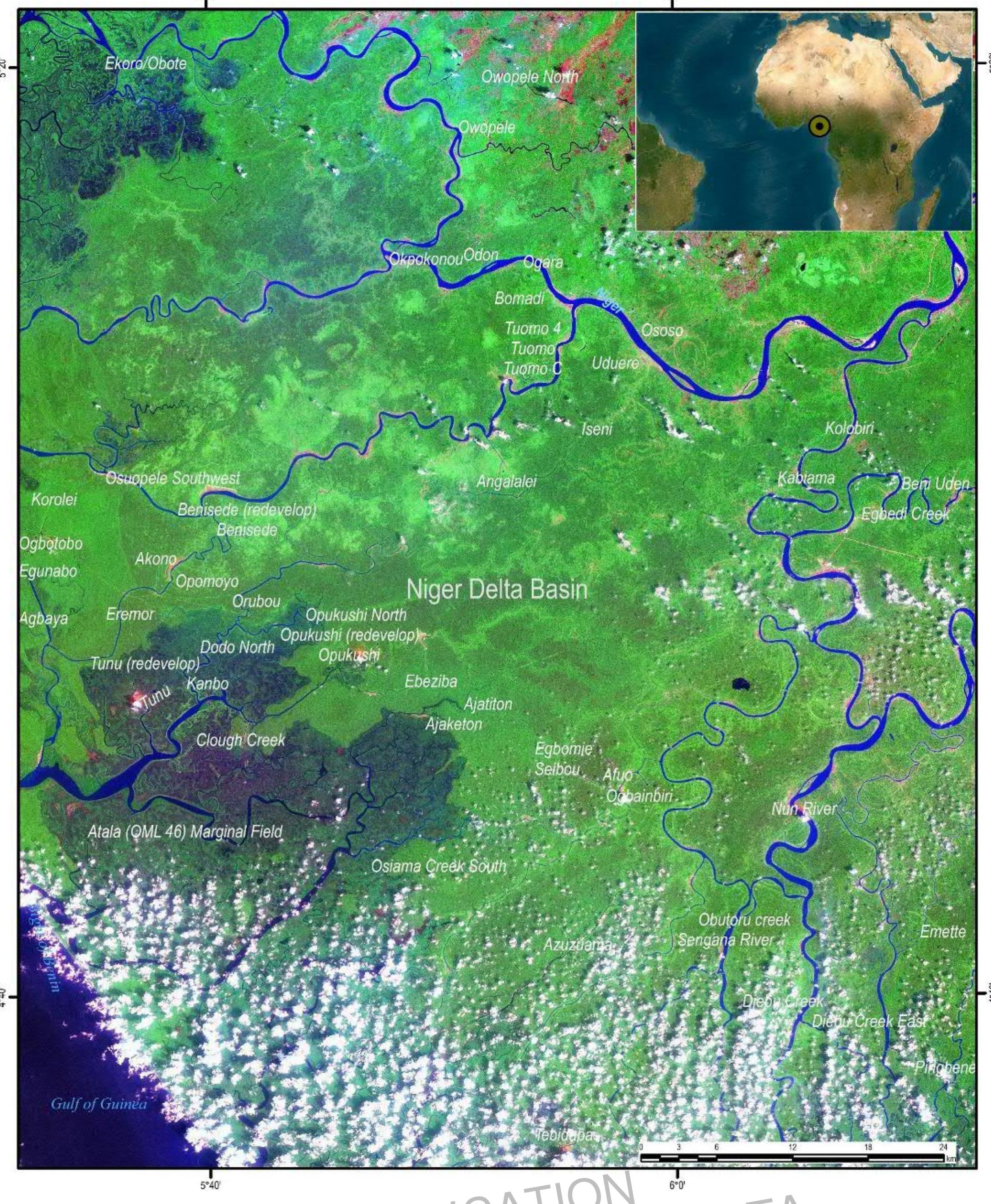 Figure 66 - Application of Remote Sensing Data in Petroleum